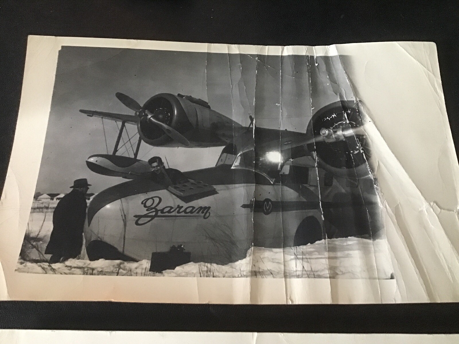 1930s Twin Engine Sea Plane Crash Photo Lot “Zaram” | eBay