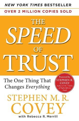 Stephen M R Covey Speed of Trust (Paperback) 9781416549000 | eBay