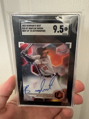2023 Bowman's Best Best of 2023 Autographs #B23-Bt Braylin Tavera (AU ...