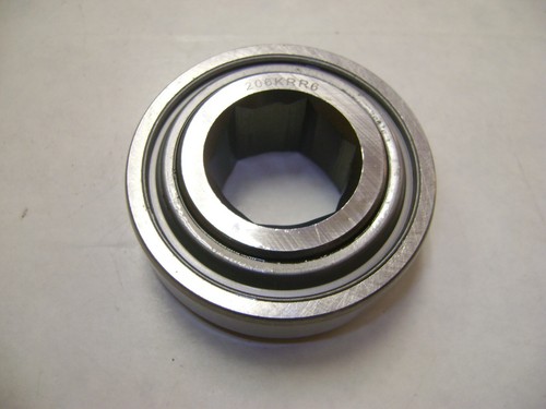 206KRR6 BEARING 1" HEX BORE FLAT 62mm OD JD9338 HPC100GP 1AH06-1 ...