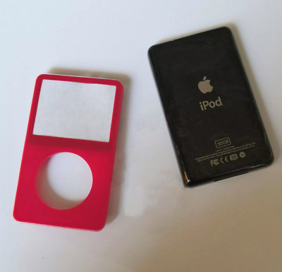 For Apple IPod Classic Video 5 5.5th Red Front Case + Thin/Thick Back ...