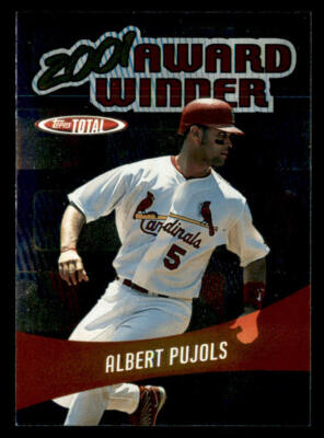 2002 Topps Total Award Winners #AW2 Albert Pujols | eBay