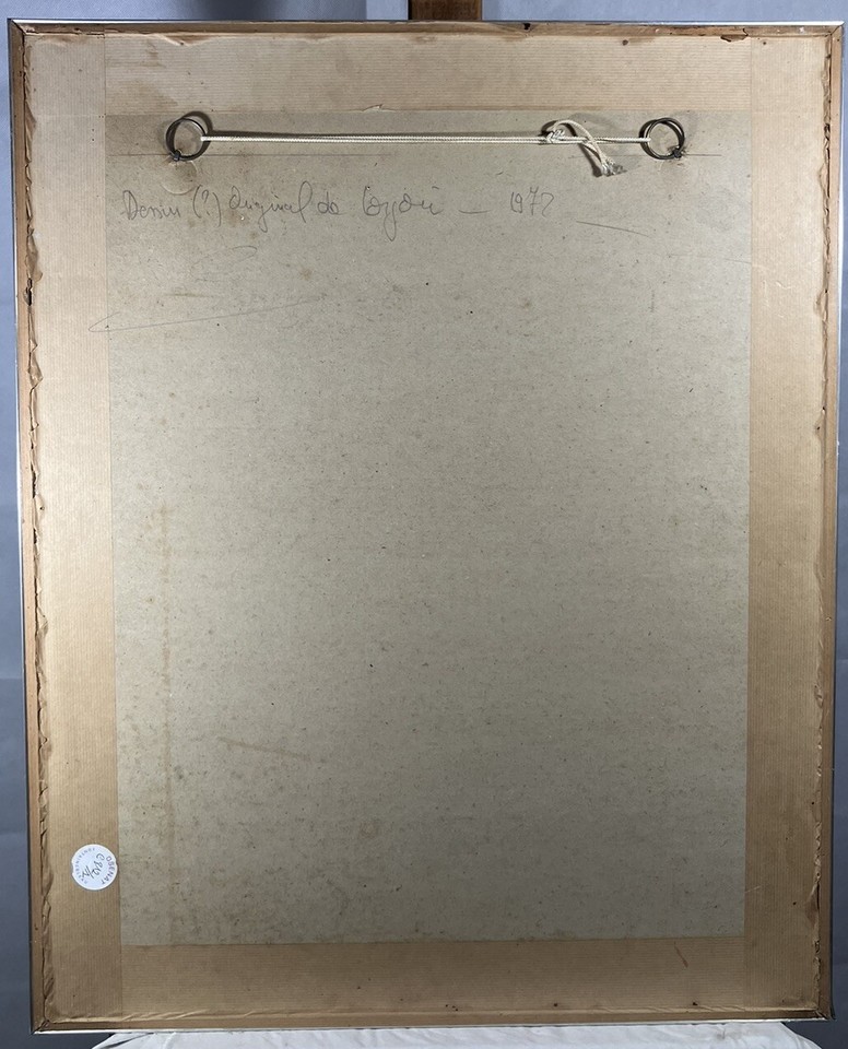 Bernard LORJOU (1908-1986) Tecnica Mista Gouache Acquerello Crayon ...