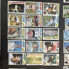 Baseball Card Checklists - Browse All Years of Trading Card Products