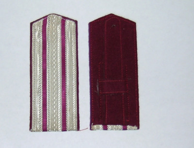 Soviet WW2 Style Engineer service senior officer shoulder boards ...
