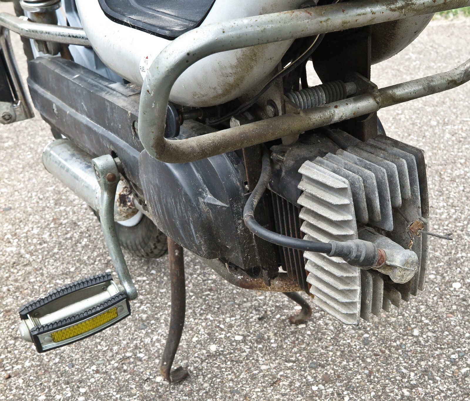 Vtg 1979 Vespa Piaggio GRANDE Project Moped 50cc for Repair or ...