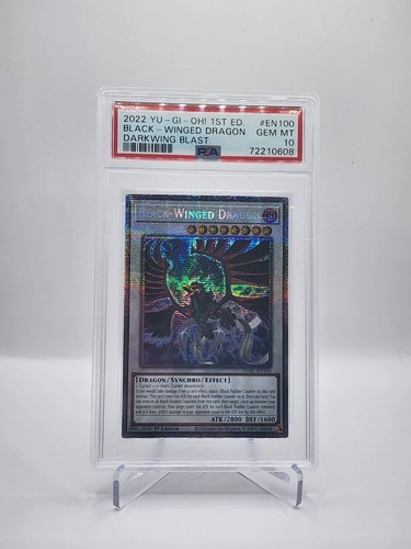 1X Yu-Gi-Oh Black Winged Dragon DABL-EN100 1st Edition (PSA10 GEM MT) Starlight | eBay