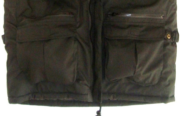 ULTIMATE BODYWARMER mens XXL black padded gillet coat tough multi ...