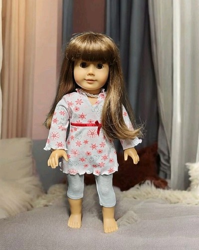 2008 American Girl Doll Just Like You 13 Brown Hair and Eyes Neck ...