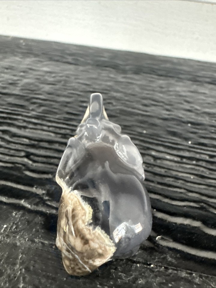 Volcano Agate Crystal Elephant Carving UV Reactive 41 Grams 2” | eBay