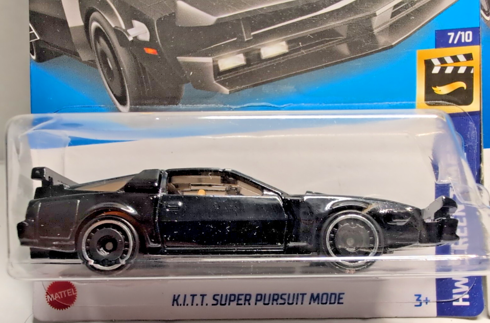 Knight Rider Hot Wheels K.I.T.T. Concept & KITT Super Pursuit Mode Lot ...