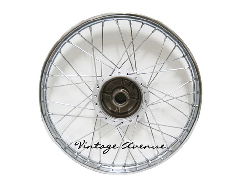 *NEW* HONDA CS50 CL50 SS50 CB50 FRONT-REAR WHEEL RIM +HUB +SPOKE[F6S ...