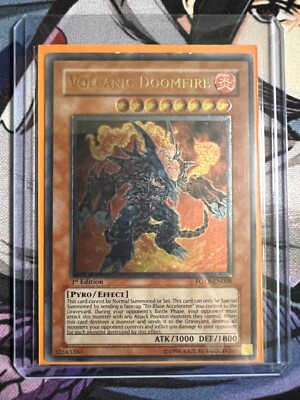 Volcanic Doomfire - FOTB-EN008 - 1st Edition - Ultimate Rare - Lightly ...