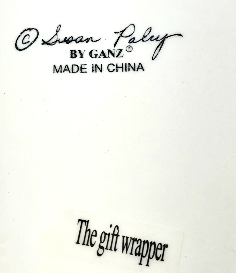 Susan Paley Gift Wrapper Plate by Ganz Collectible Excellent condition ...