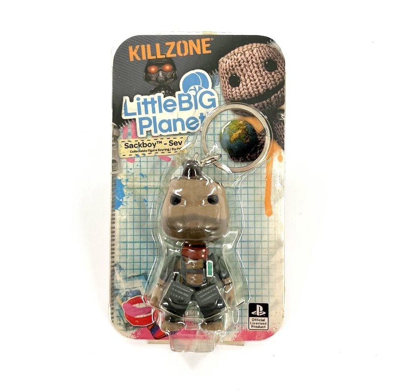 Little Big Planet Happy Sackboy Collectible Figures Keychain Backpack ...