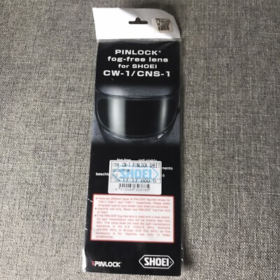 SHOEI Pinlock Fog Free Lens CW-1 CNS-1 | eBay