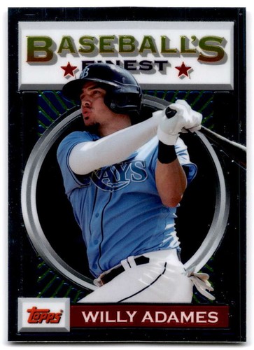 2020 Topps Finest Flashbacks #173 Willy Adames Tampa Bay Rays | eBay