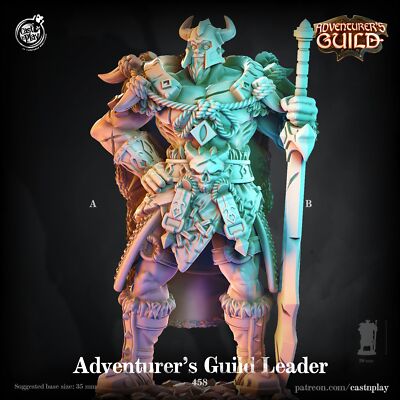 Adventurer's Guild Leader | DnD Miniatures | Fantasy | RPG's | Tabletop ...