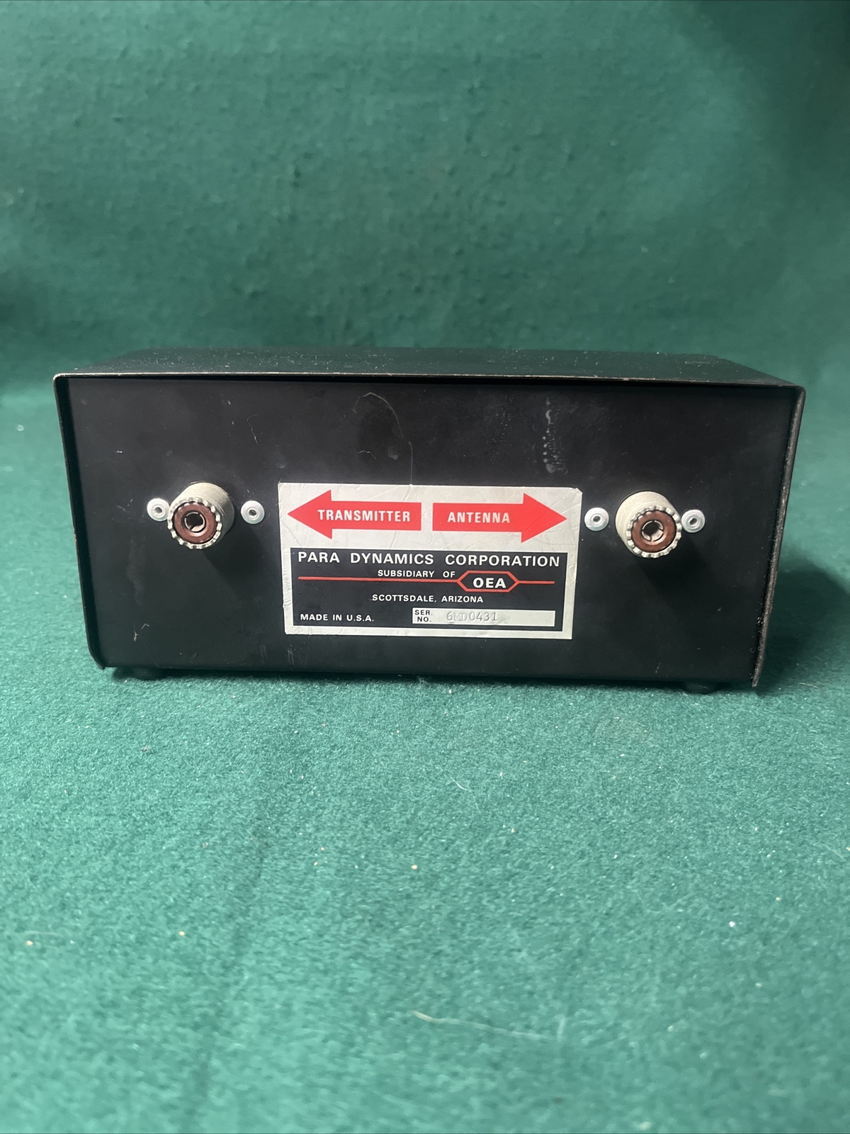Para Dynamics PDC550 CB Meter - RF Power Scanner Modulation Untested | eBay