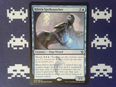 Kheru Spellsnatcher Khans of Tarkir - Magic the Gathering MTG Blue | eBay