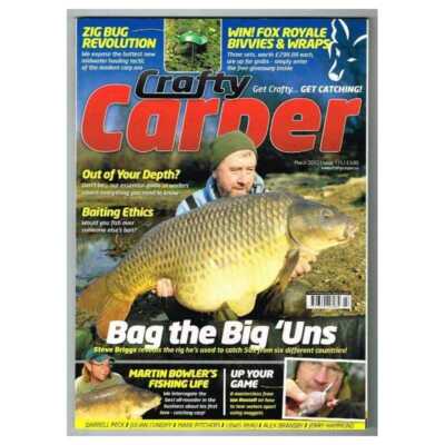 Crafty Carper Magazine No.175 March 2012 mbox1923 Bag the Big 'Uns | eBay