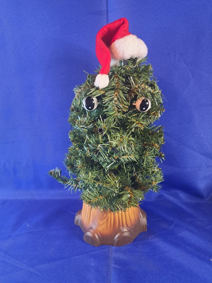 READ DETAILS! 1997 Gemmy Original Douglas Fir Dancing Talking 18 ...