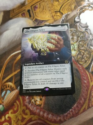The Filigree Sylex Extended Art MTG Phyrexia - Pack Fresh - | eBay