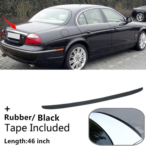 46'' Fit For 2000-2008 Jaguar S-type Sedan Rear Trunk Lip Spoiler Wing ...