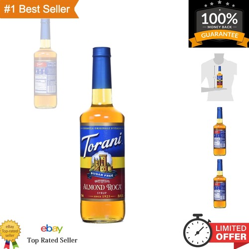 Almond Roca Flavored Sugar Free Syrup - 25.4 fl oz - Sweetened with ...