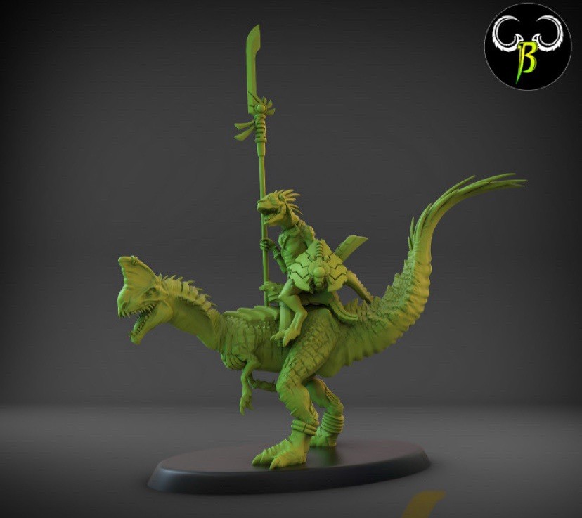 Skinny Lizard men Dinosaur Cavalry X10 28mm Fantasy Aztec Dinosaurs | eBay