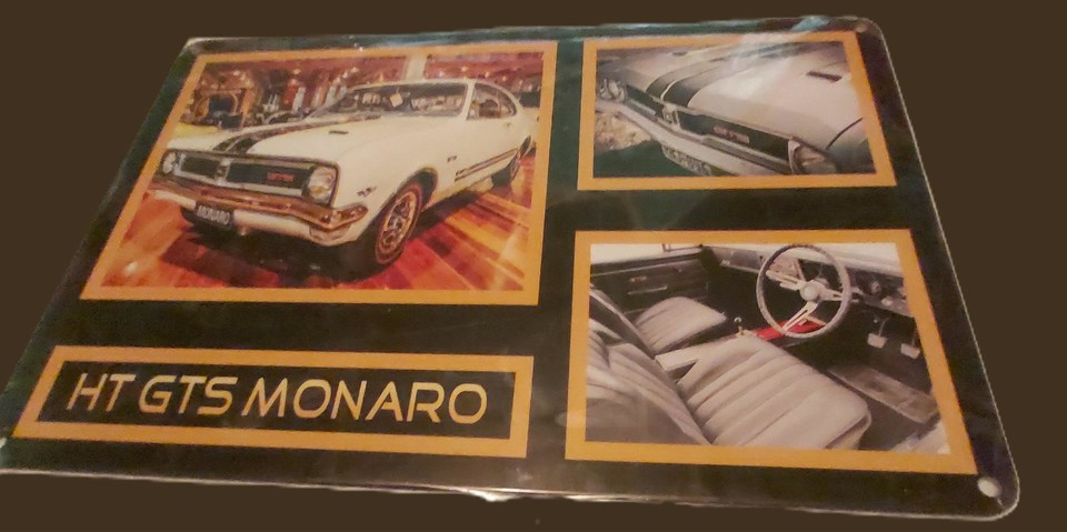 RETRO GTS MONARO TIN SIGN 31CM X 21 CM AS NEW | eBay