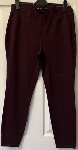 Women’s Wine Colour Leggings/jeggings, Size 16R, Next | eBay UK