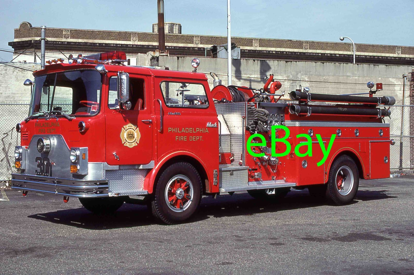 Fire Truck Photo Philadelphia Classic Mack CF Engine Apparatus Madderom ...