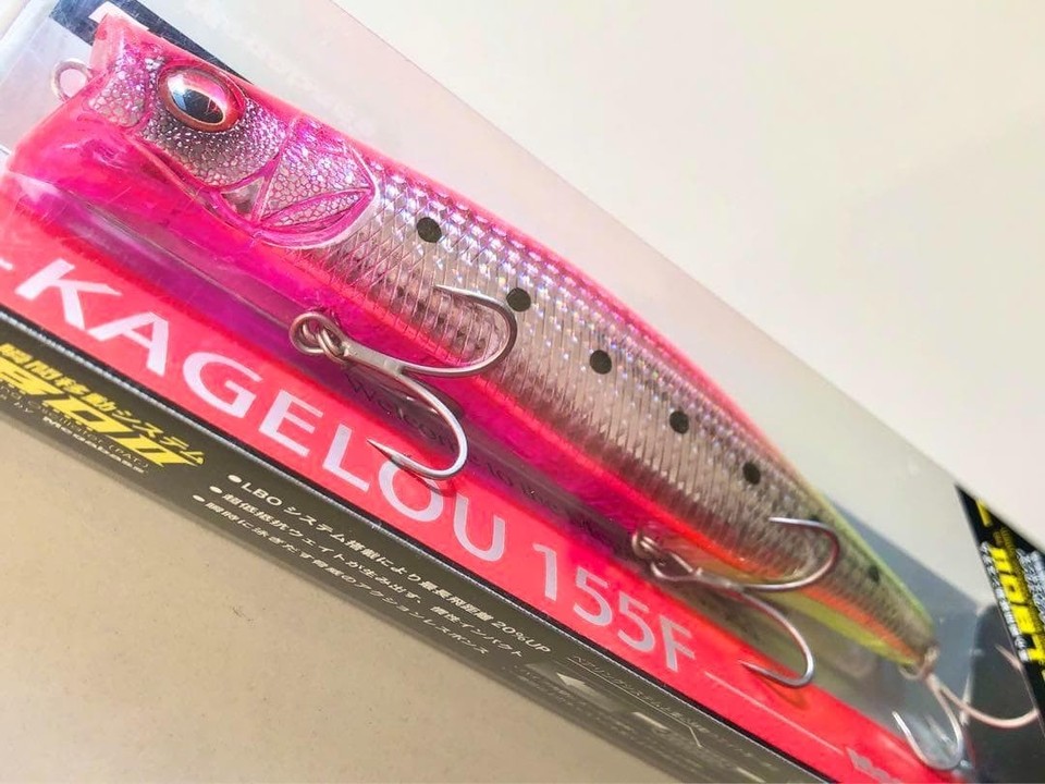 Megabass Mayfly 155F Super Rare Twilight Pink Bakutsuri Popular Color ...