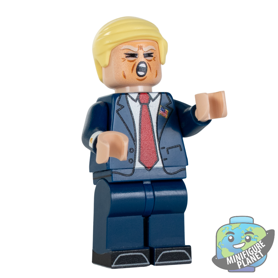 Lego Donald Trump Minifigure (UV Printed) | eBay