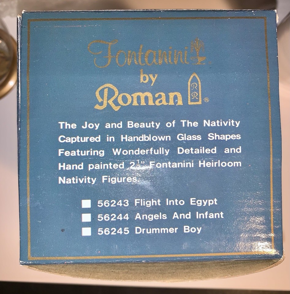 Fontanini Nativity Flight Into Egypt Holy Family Ornament Italy 1992 | eBay