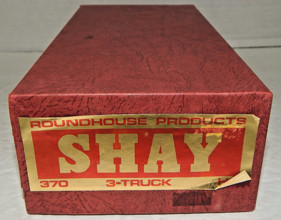 MDC/Roundhouse - HO - #370 Undec 3-Truck Shay Kit Unassembled - Pre ...