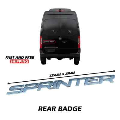 Mercedes Benz Sprinter Emblem Badge SPRINTER Chrome 211 311 313 2019 ...
