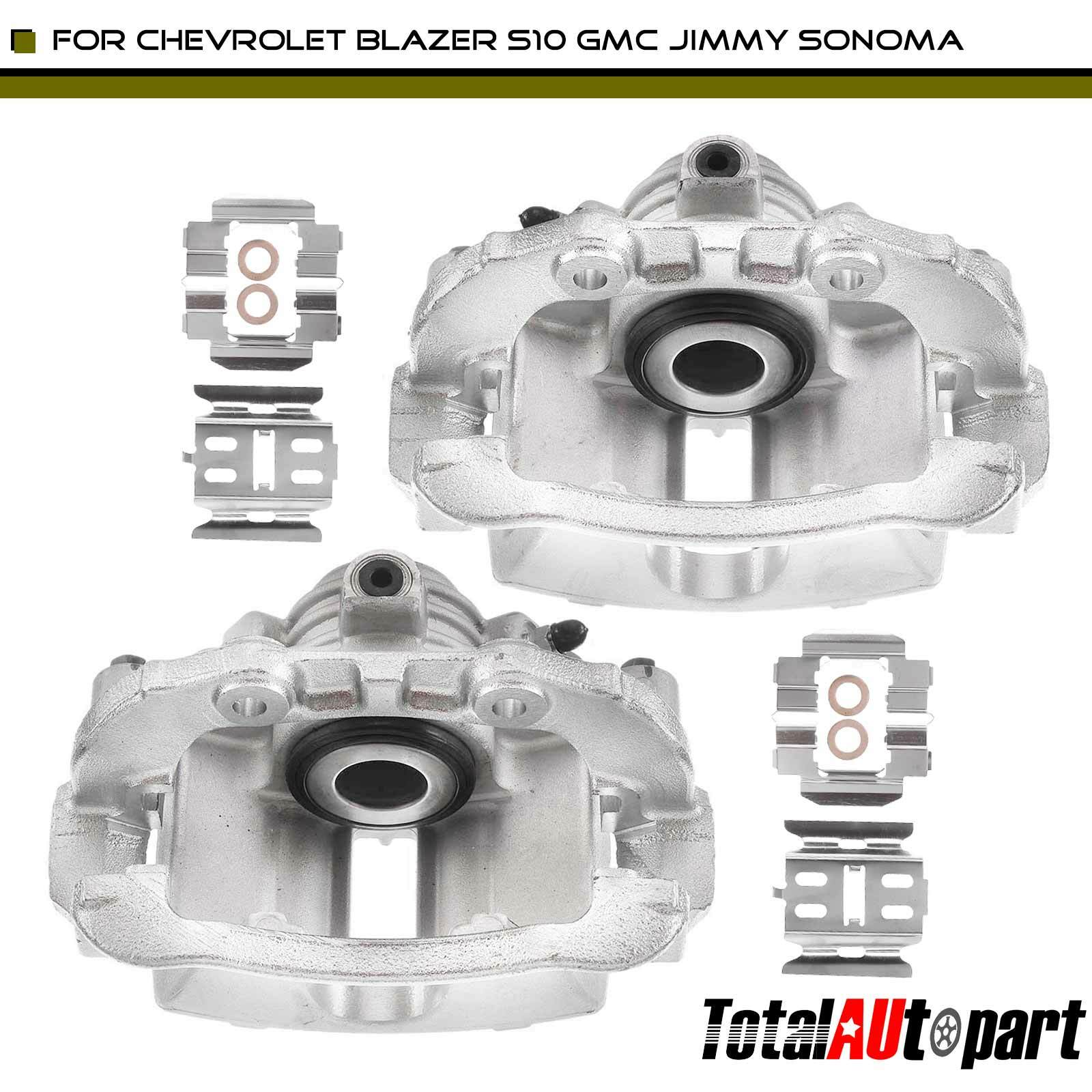 2x Disc Brake Caliper w/ Bracket Rear for Chevrolet Blazer S10 GMC ...