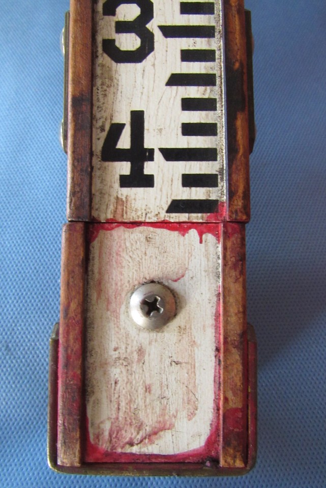 Vintage Teledyne Post 9211-100 Survey Level Surveyor Measuring Ruler ...