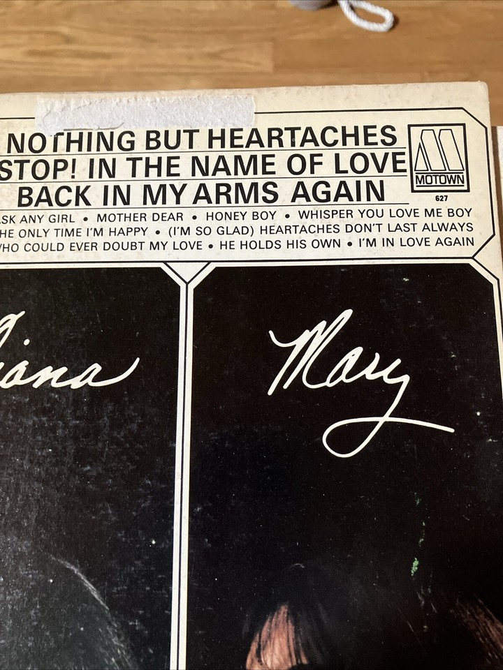 THE SUPREMES More Hits by The Supremes Vinyl LP 1965 Motown 627 | eBay