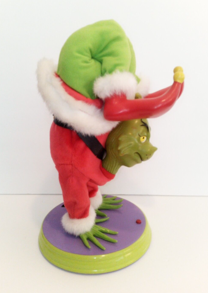 Gemmy Dr Seuss How The Grinch Stole Christmas Handstand Dancin Grinch ...
