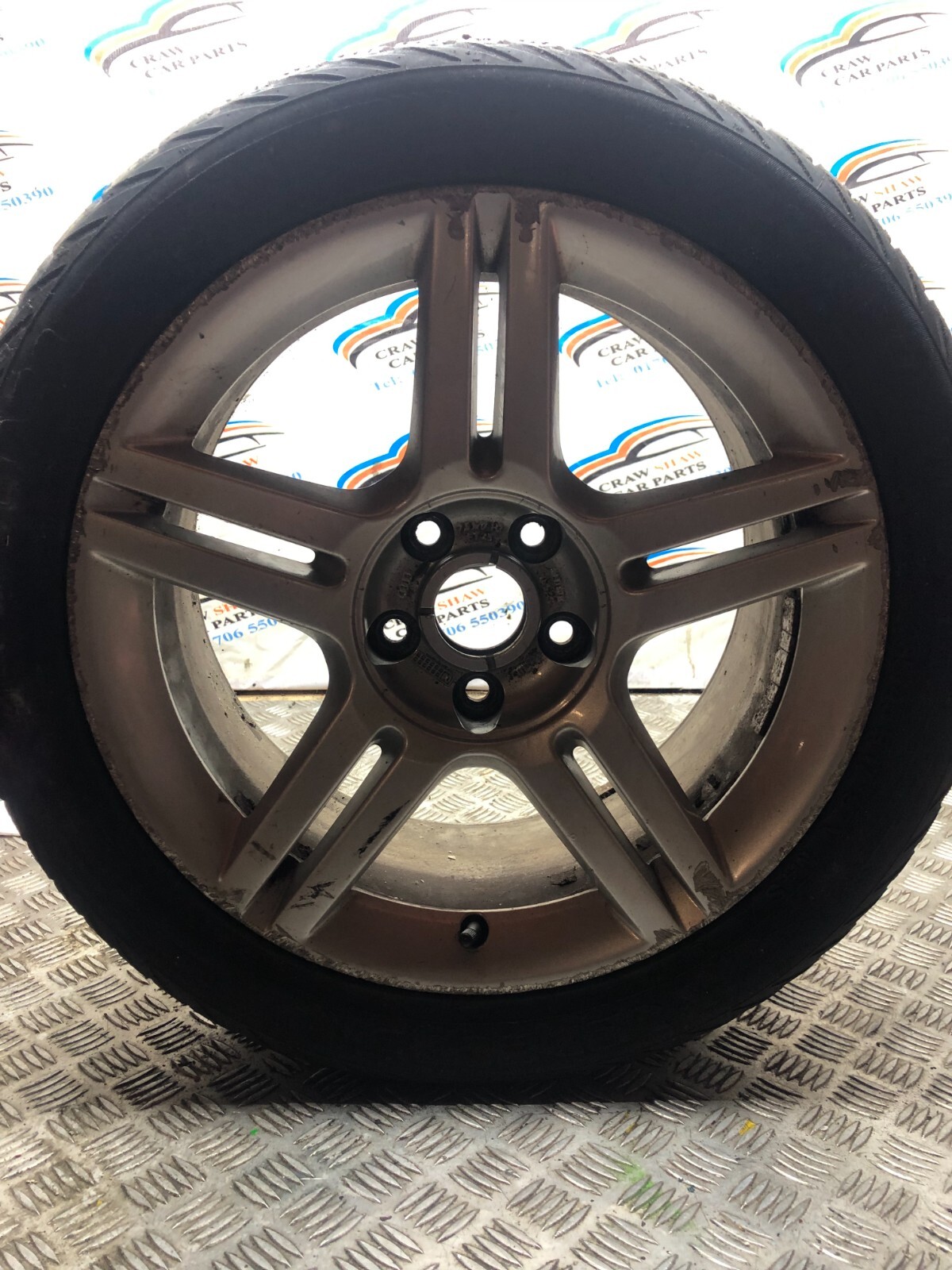 AUDI A4 B7 S-LINE 17 INCH ALLOY WHEEL 8E0601025AS 7.5J X 17H2 ET45 | eBay