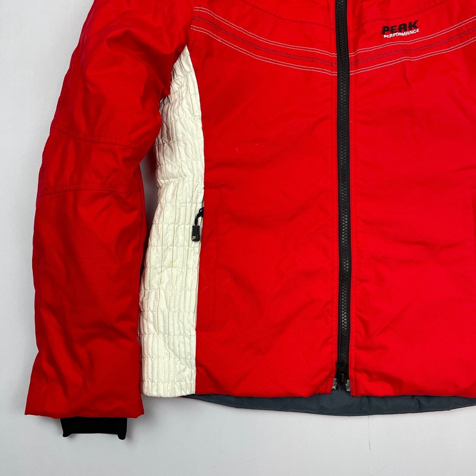 Peak Performance Jacket Small Red Womens Coat Thermolite Sweden | eBay UK