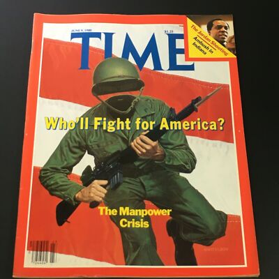 VTG Time Magazine June 9 1980 - The Manpower Crisis / The Jordan ...