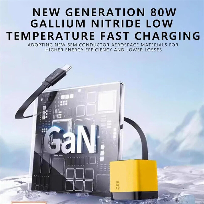 3 In 1 GaN Charger Scalable 80w Max Fast Charger Module With Type C ...