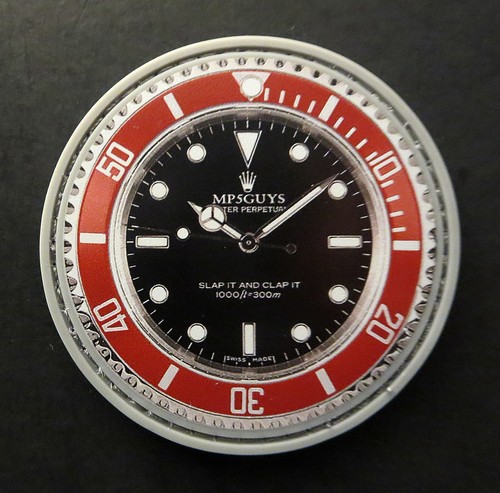 MP5GUYS REDRUM ROLLIE PVC PATCH SLAP IT & CLAP IT FEAR TOMORROW ROLEX ...