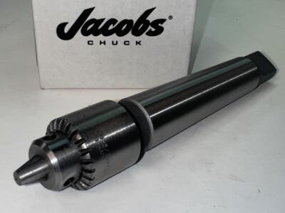 New No. 0 JACOBS 0-5/32" Cap. Precision Miniature Drill Chuck 2 MT ...