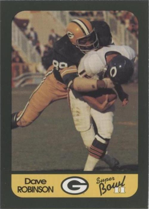 1991 Champion Cards Green Bay Packers Super Bowl II 25th Anniversary Dave Robinson #44 for sale ...