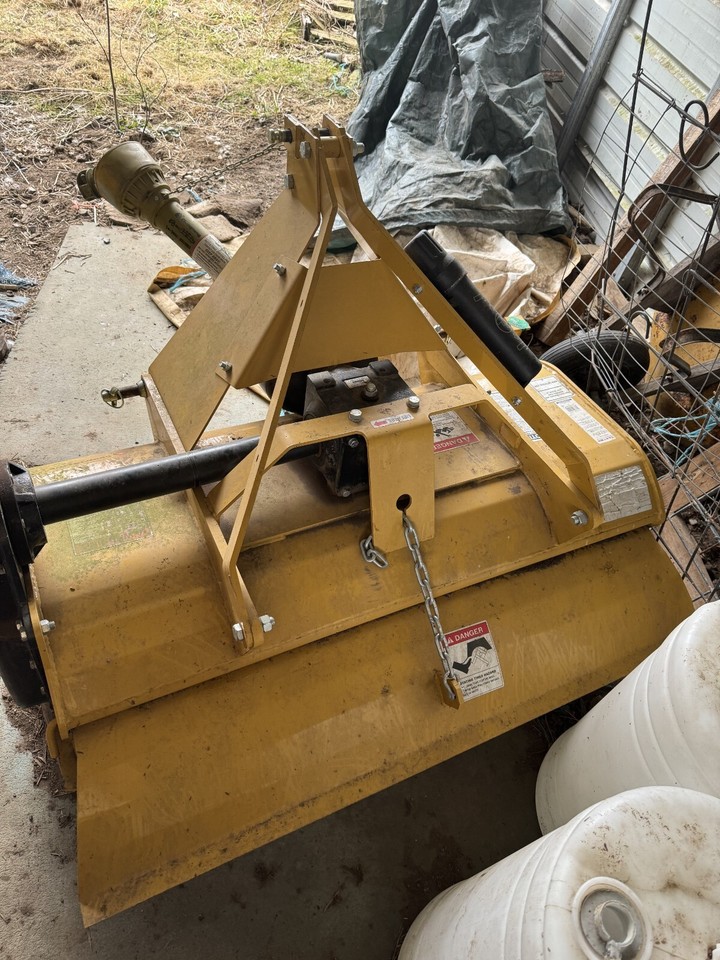 tractor rotary tillers, used, yellow, | eBay